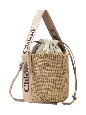 Chloé Small Woody Basket Pink