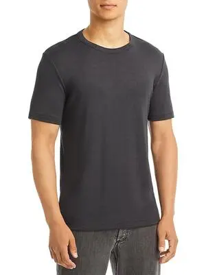 Theory Essential Tee In Modal Jersey - Black Multi