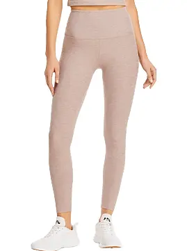 Beyond Yoga Spacedye Caught In The Midi High Waisted Legging Chai