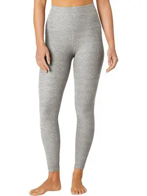 Beyond Yoga Spacedye Midi High Waisted Legging - Silver Mist