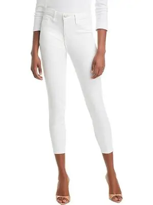 L'Agence Margot Cropped Jeans - Blanc