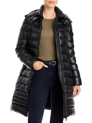 Moncler Moka Down Coat - Black