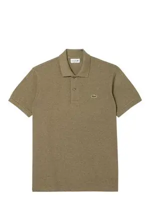 Lacoste Classic Cotton Pique Fashion Polo Shirt - Olive Chine