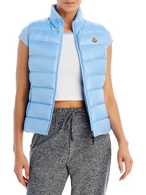 Moncler Ghany Down Vest Pastel Blue