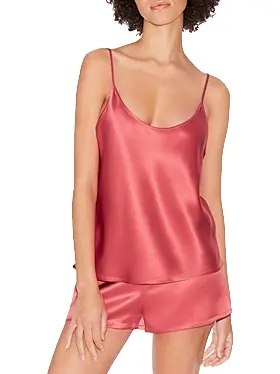 La Perla Silk Cami Rose Noisette