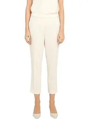 Theory Admiral Crepe Treeca Pull-on Pant - Rice