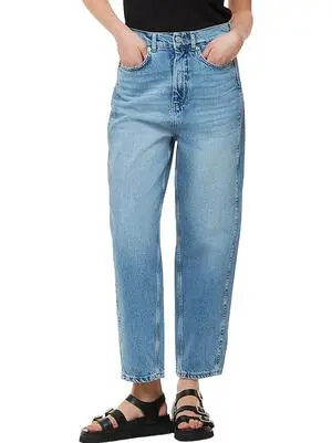 Whistles Authentic Barrel Leg Jeans - Light Wash