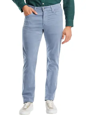 Ag Tellis Slim Twill Pants Blue Ice