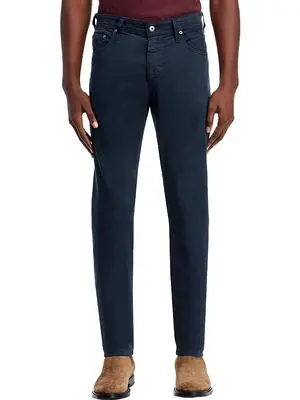 Ag Tellis 34 Slim Fit Twill Pants Midnight Navy
