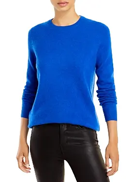 Bloomingdale'S C By Bloomingdale's Crewneck Cashmere Sweater Cobalt