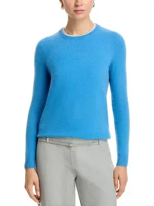 Bloomingdale'S C Crewneck Cashmere Sweater - Water
