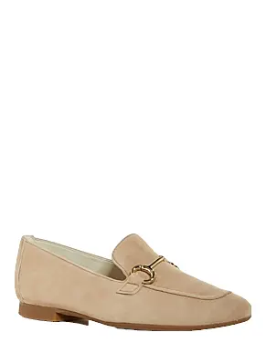 Paul Green Daphne Apron Toe Loafer Champagne Suede