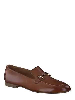 Paul Green Daphne Apron Toe Loafer - Cognac Leather