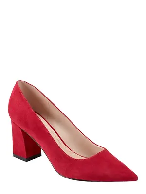 MARC FISHER LTD. Pointed Pumps - Medium Red