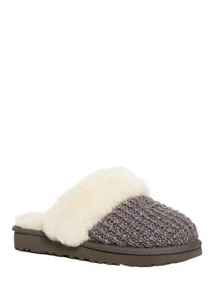 UGG Cozy Shearling Mule Slippers - Charcoal