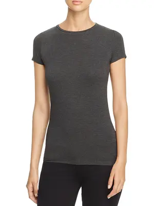 Majestic Filatures Majestic Filatures Crewneck Tee Anthracite