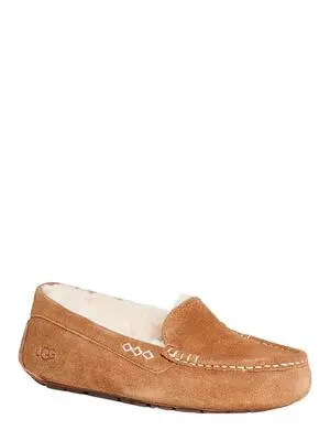 UGG Ansley Moc Toe Slippers Chestnut