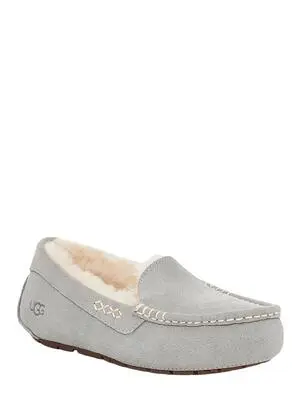 UGG Ansley Moc Toe Slippers - Light Gray