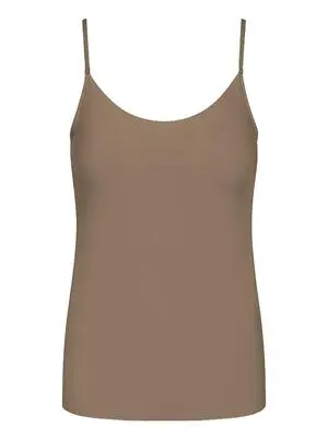 Commando Butter Scoop Neck Camisole - Truffle