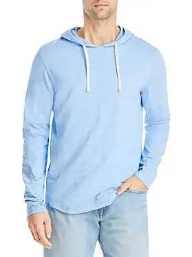 Vince VINCE Slub Popover Hoodie Cerulean