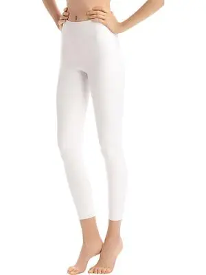 Commando Perfect Control Faux Leather Leggings White