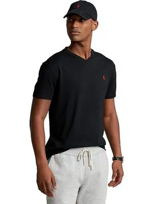 Polo Ralph Lauren Classic Fit V-neck Tee - Black