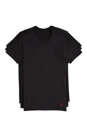 Polo Ralph Lauren Classic Fit Crewneck Undershirt - Black