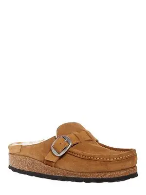 BIRKENSTOCK Buckley Shearling Clogs - Brown