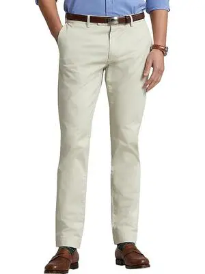 Ralph Lauren Stretch Slim Fit Chinos - Basic Sand