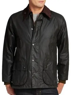 Barbour Classic Bedale Waxed Cotton Jacket - Sage