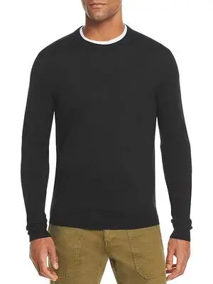 Bloomingdale'S Merino Wool Crewneck Sweater - Black