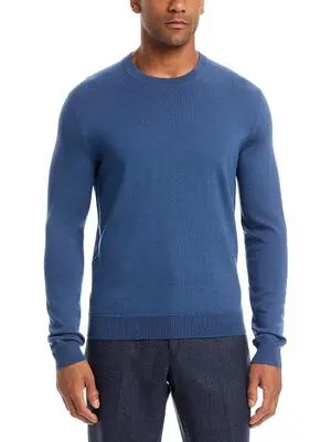 Bloomingdale'S Merino Wool Crewneck Sweater - Postal