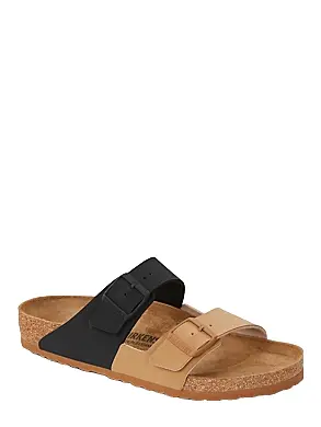 BIRKENSTOCK Arizona Slide Sandals Black/brown