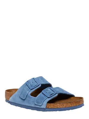 BIRKENSTOCK Arizona Slide Sandals Light Blue