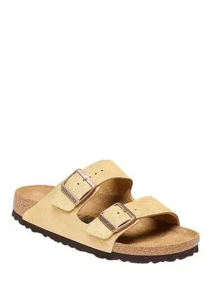 BIRKENSTOCK Arizona Slide Sandals Light Brown