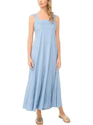 Vince Camuto Four Tier Maxi Dress - Lake Breeze