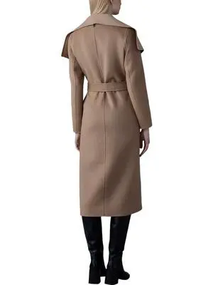 Mackage-Mackage Mai Lightweight Wool Wrap Coat