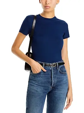 Theory Theory Apex Tiny Tee Blueberry