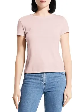 Theory Theory Apex Tiny Tee Blush