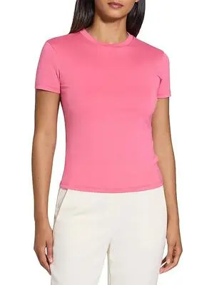 Theory Theory Apex Tiny Tee Bright Pink