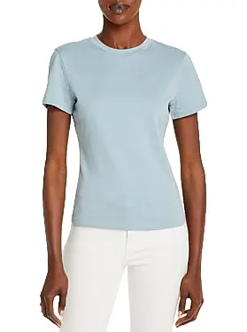 Theory Theory Apex Tiny Tee Eggshell Blue