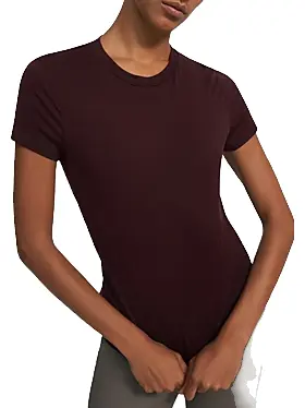 Theory Theory Apex Tiny Tee Merlot