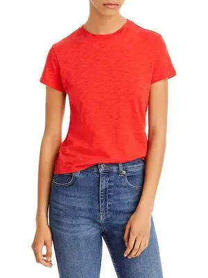 Theory Theory Apex Tiny Tee Poppy