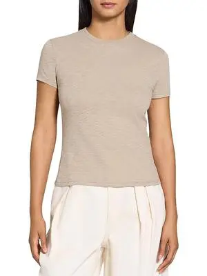 Theory Theory Apex Tiny Tee Soft Taupe