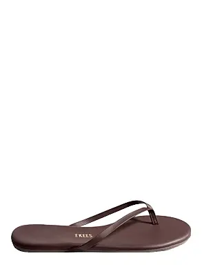 Tkees Tkees Foundations Leather Flip-Flops Deep Glow
