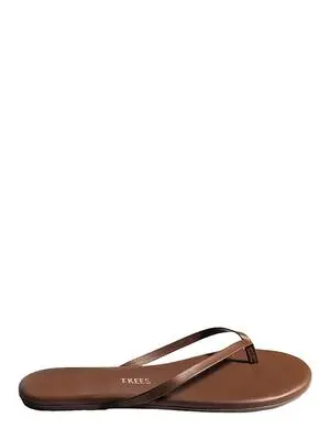 Tkees Foundations Leather Flip-flops - Heat Wave