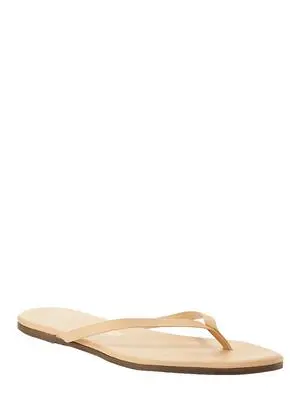 Tkees Tkees Foundations Leather Flip-Flops Sunkissed