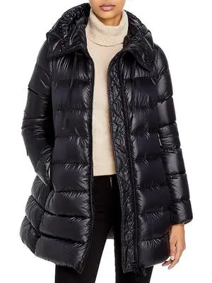 Moncler Suyen Hooded Down Parka - Black