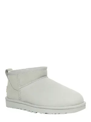 UGG Classic Ultra Mini Shearling Booties Goose