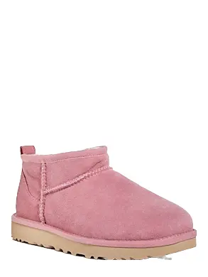 UGG Classic Ultra Mini Shearling Booties Horizon Pink